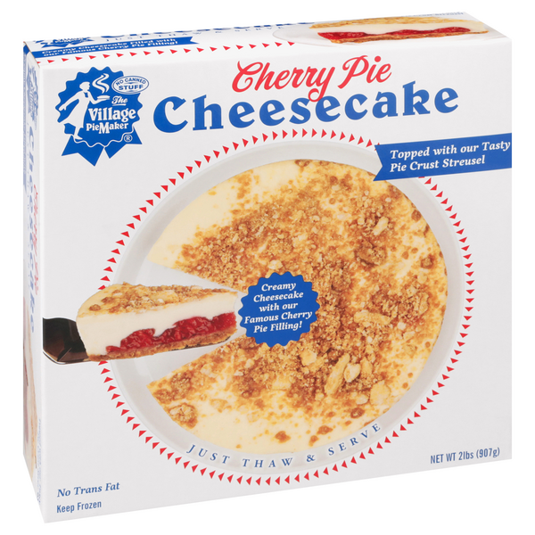 Village Pie Maker Cherry Cheesecake | Hy-Vee Aisles Online Grocery Shopping