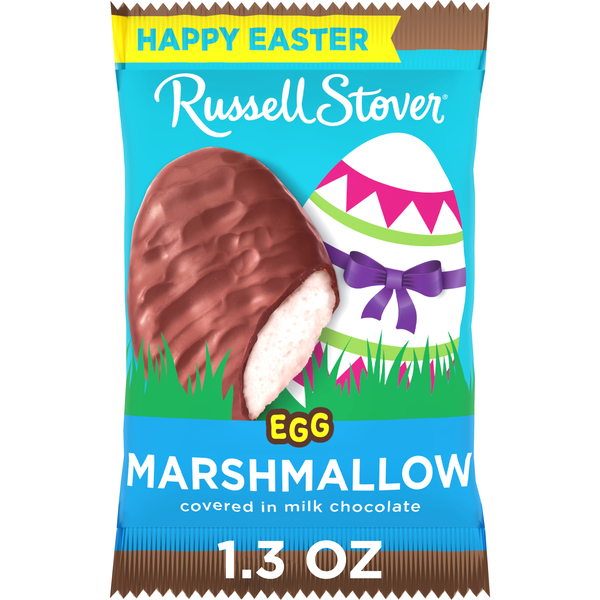 Russell Stover Milk Chocolate Marshmallow Egg | Hy-Vee Aisles Online ...