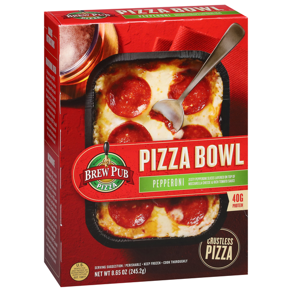Brew Pub Pizza Pizza Bowl, Pepperoni | Hy-Vee Aisles Online Grocery ...