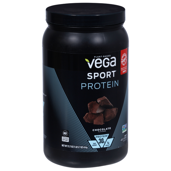 Vega Sport Protein Powder, Chocolate | Hy-Vee Aisles Online Grocery ...