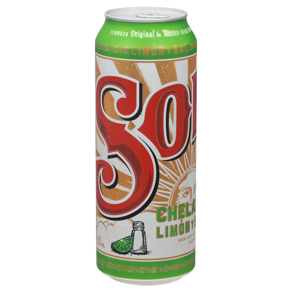 SOL Chelada Limon Y Sal Beer | Hy-Vee Aisles Online Grocery Shopping