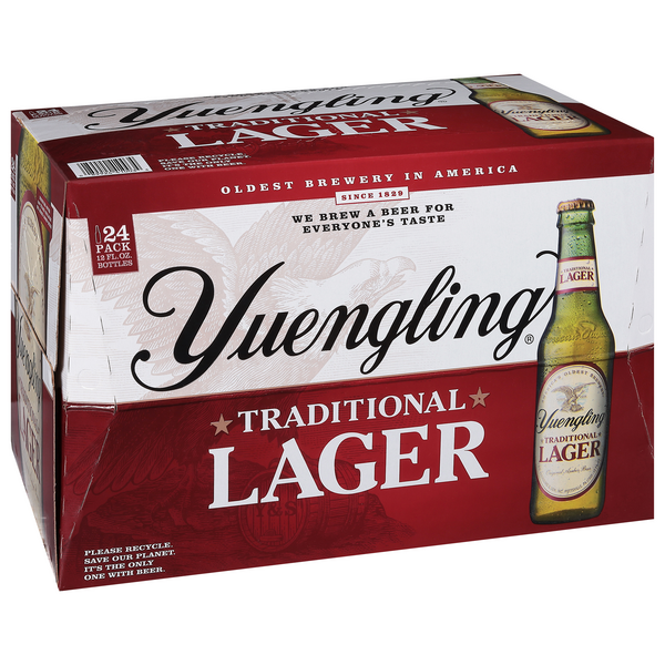 Yuengling Traditional Lager 24 Pack | Hy-Vee Aisles Online Grocery Shopping