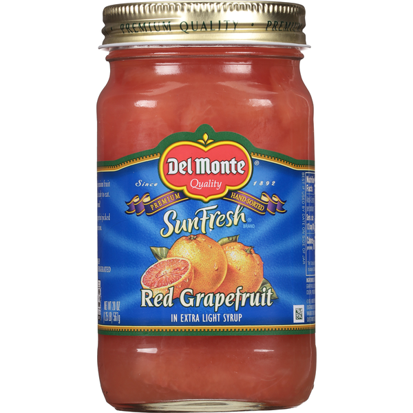 Del Monte Sunfresh Red Grapefruit In Extra Light Syrup | Hy-Vee Aisles ...