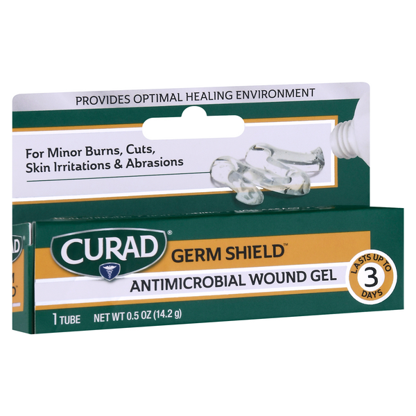 CURAD Germ Shield Antimicrobial Wound Gel Silver Solution | Hy-Vee ...