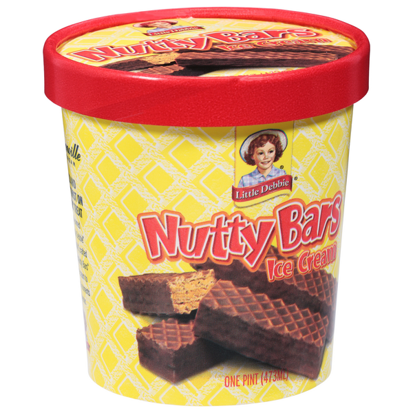 Little Debbie Nutty Bars Ice Cream 1 pt | Hy-Vee Aisles Online Grocery ...