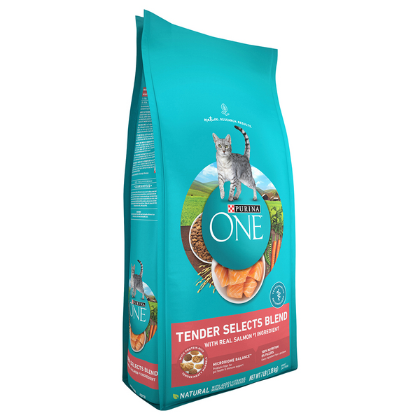 Purina ONE Salmon & Tuna Flavor Cat Food | Hy-Vee Aisles Online Grocery ...