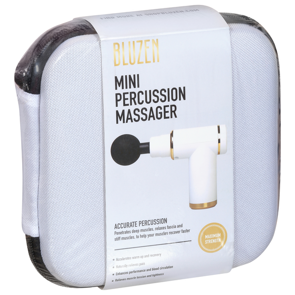 Bluzen Mini Percussion Massager, Maximum Strength | Hy-Vee Aisles ...